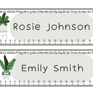 Modern Farmhouse Classroom Organization Bundle / Name Tag Templates for ...