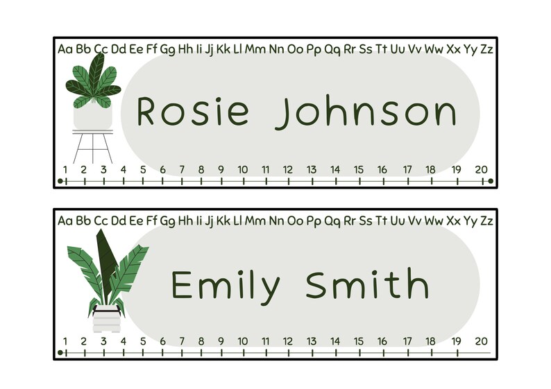 Modern Farmhouse Classroom Organization Bundle / Name Tag Templates for ...