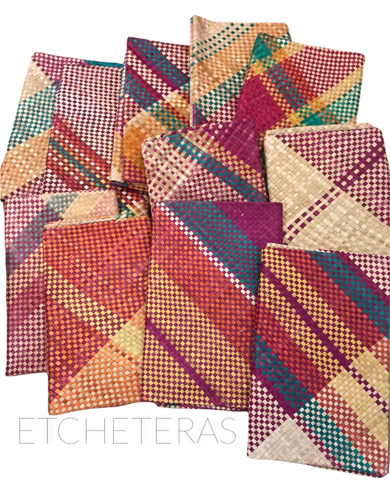 Traditional Handwoven Lauhala Mat or Banig Mat - Etsy