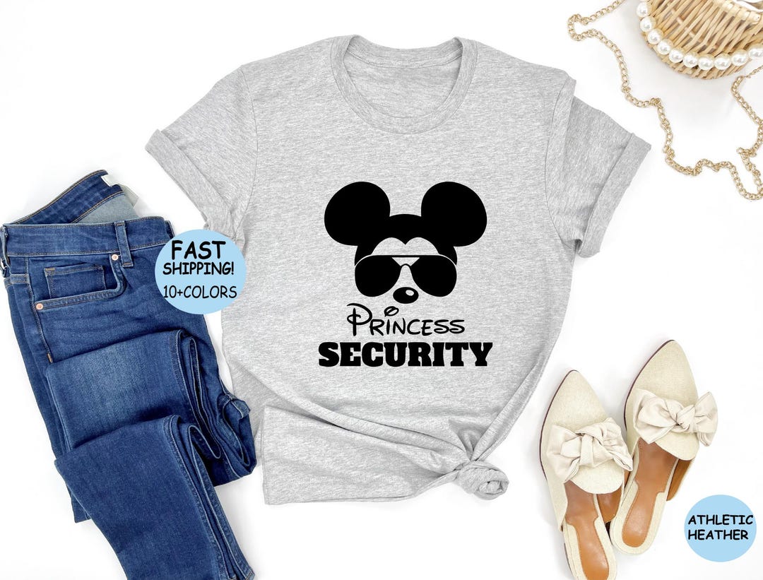 Disney Princess Security T-shirts, Disney Princess Sweatshirt, Funny ...