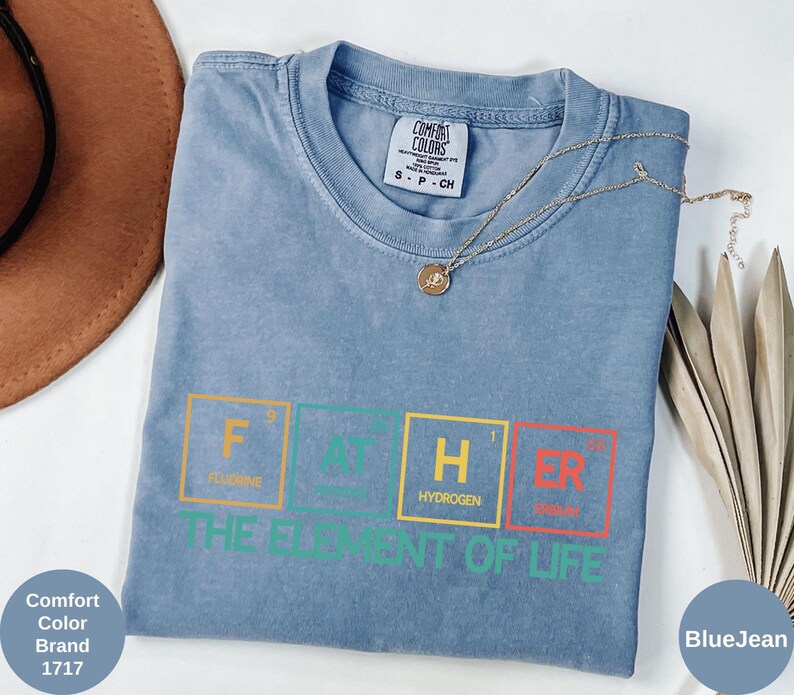 Father Element Shirt: Periodic Table Science Dad Tee - Etsy
