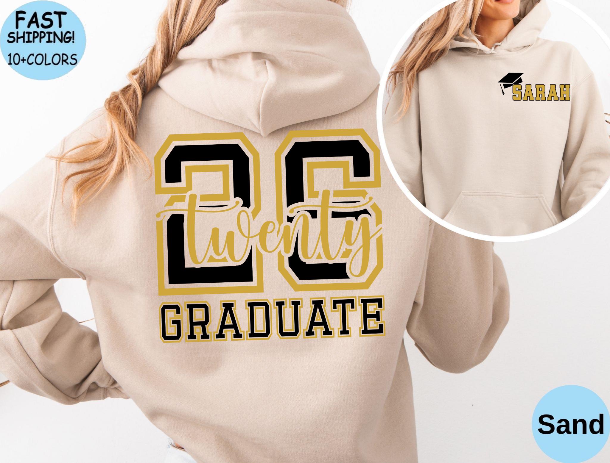 Custom Class of 2026 Graduation Sweatshirt: Senior Graduate Hoodie - Etsy