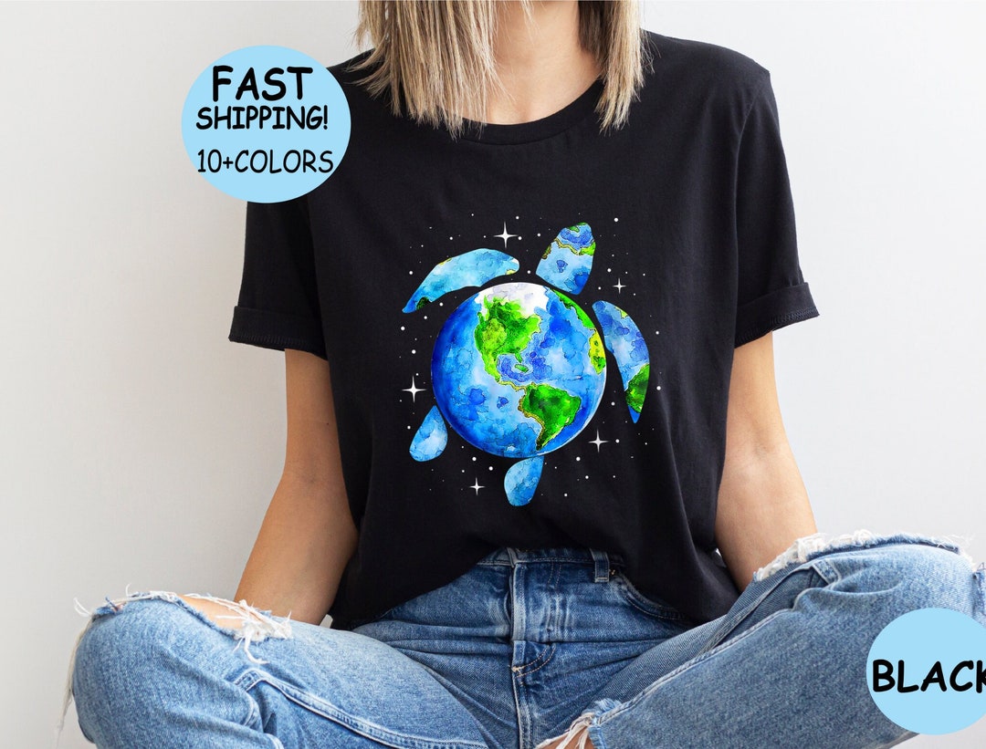 Earth Day Every Day Turtles Shirt, Earth Day Shirt, Environmental Shirt ...