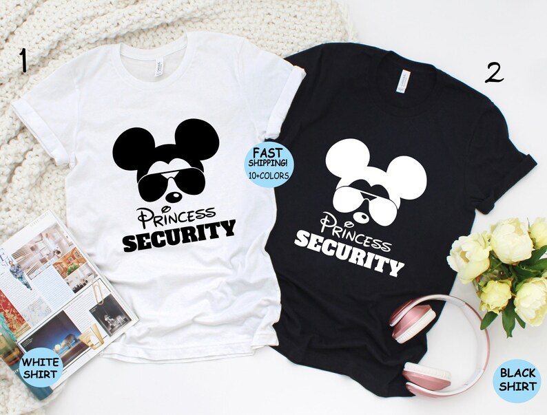 Disney Princess Security T-shirts Disney Princess Shirt New - Etsy