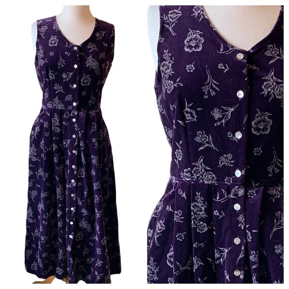 Vintage purple velvet cottagecore - Gem