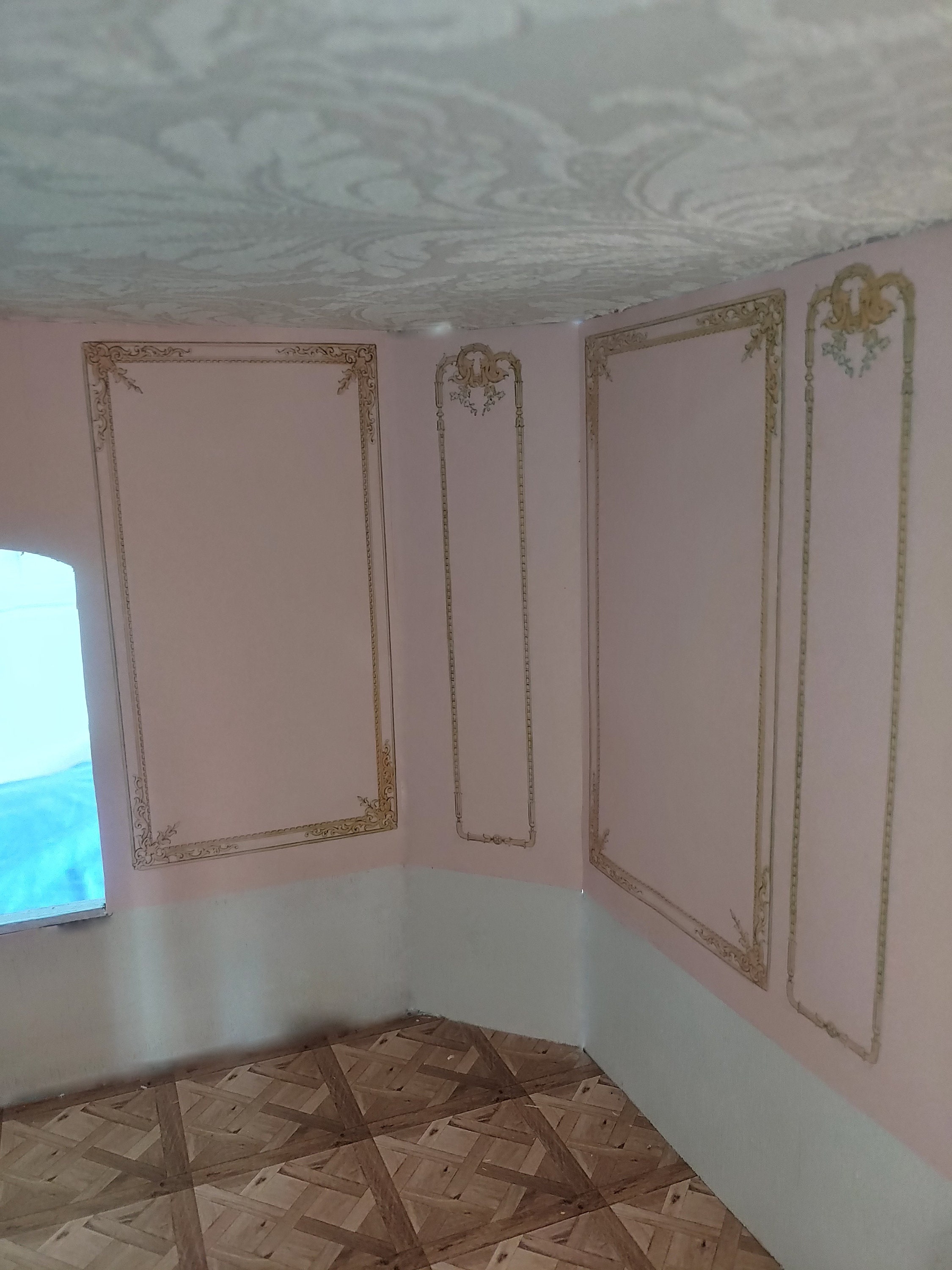Miniature French Rococo Paneling 1:12 Scale, Pdf, Png, Cricut - Etsy