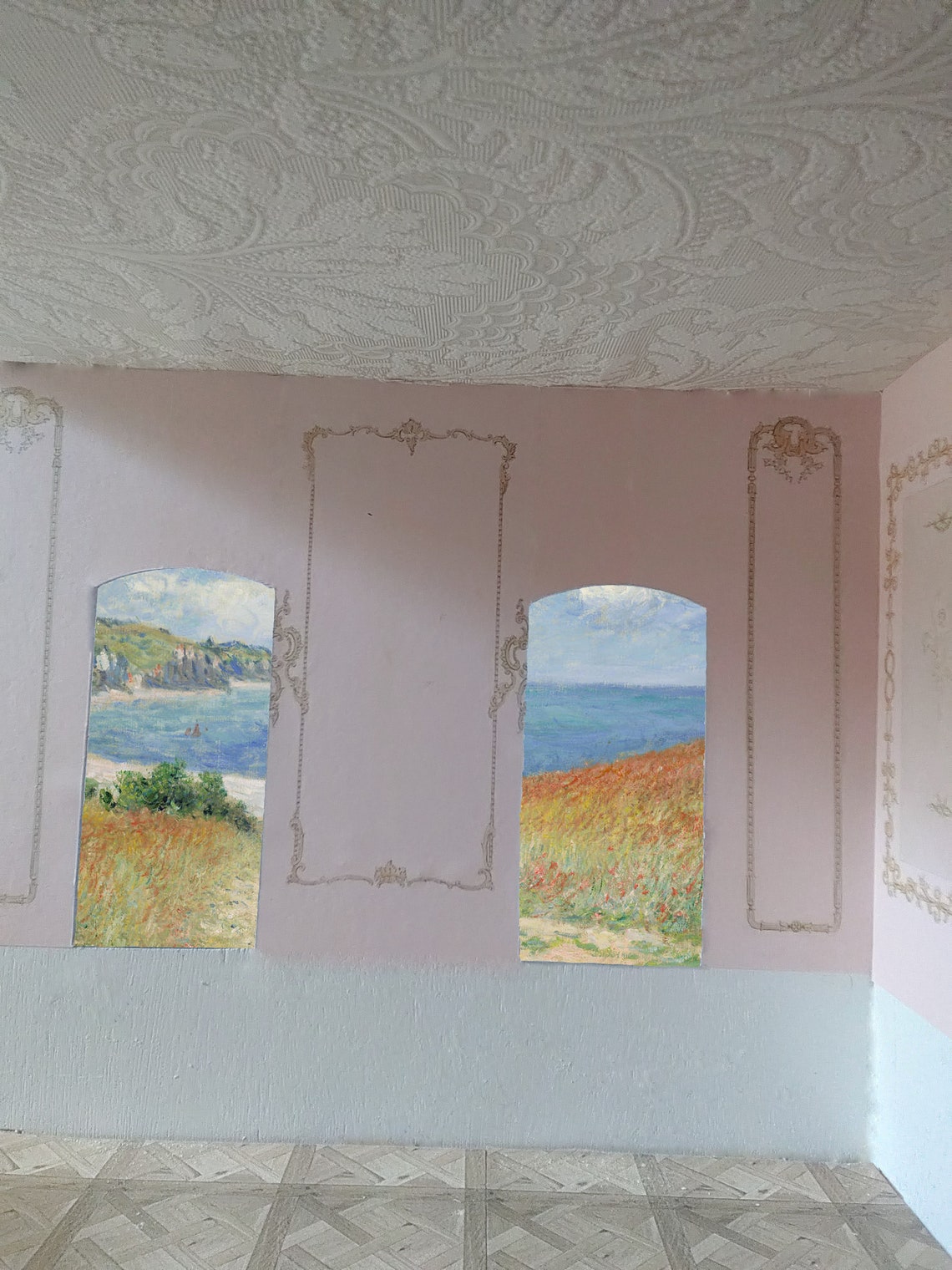 Miniature French Rococo Paneling 1:12 Scale Pdf Png Cricut | Etsy