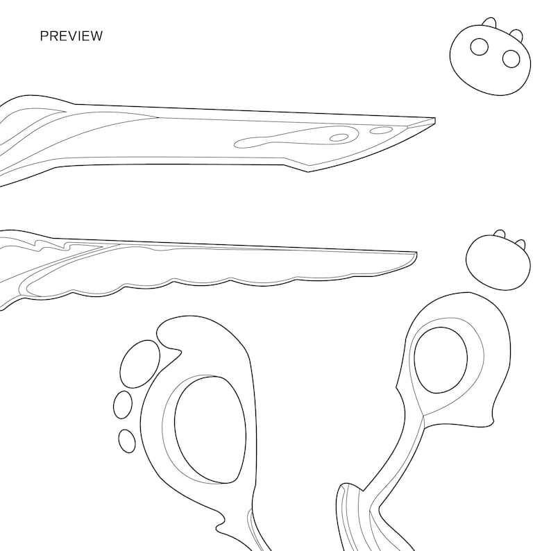 Space Groove Gwen Scissors Blueprint | League of Legends - Etsy