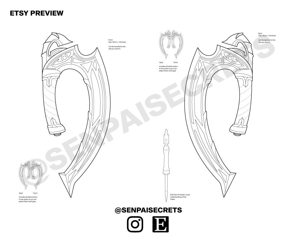 VALORANT Blade of Serket Sarmad Knife Blueprint | Valorant Skins ...