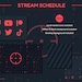 Valorant Stream Schedule Template for Canva (digital Download) - Etsy