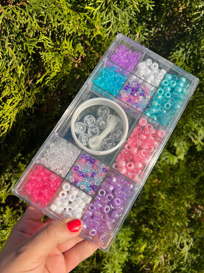 Bracelet Kits, Bracelet Making Kit, Mermaid Unicorn DIY Beacelet Kit ...