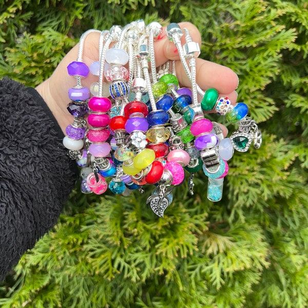 Sterling Silver European Charms - Etsy