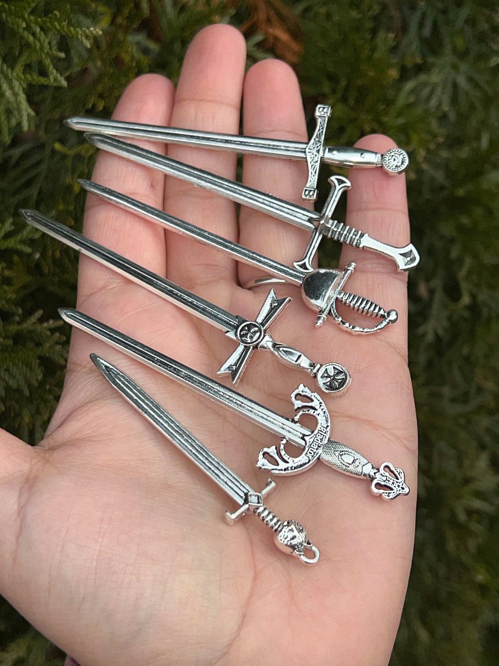 Medieval Sword Bookmark, Knight Cottage Core Bookmark, Fantasy Bookmark ...