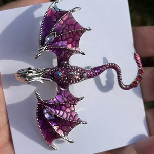 Dragon Pins, Dragon Brooch, Dragon Enamel Pins, Dragon Age Pin, Golden ...
