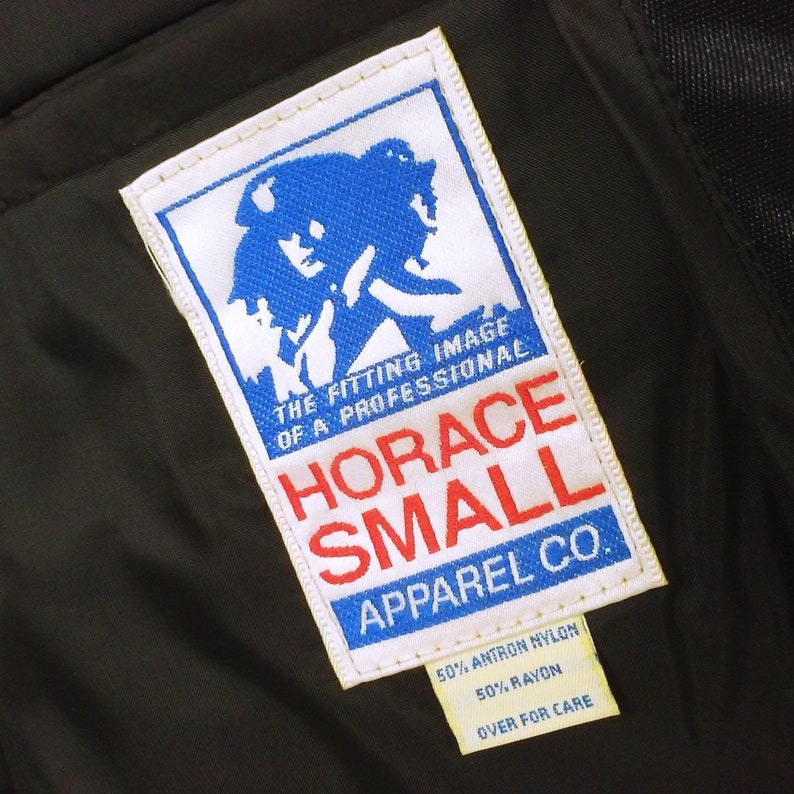 Vintage 60s-70s Horace Small Apparel Co. Fire Dept. Uniform Jacket Men ...