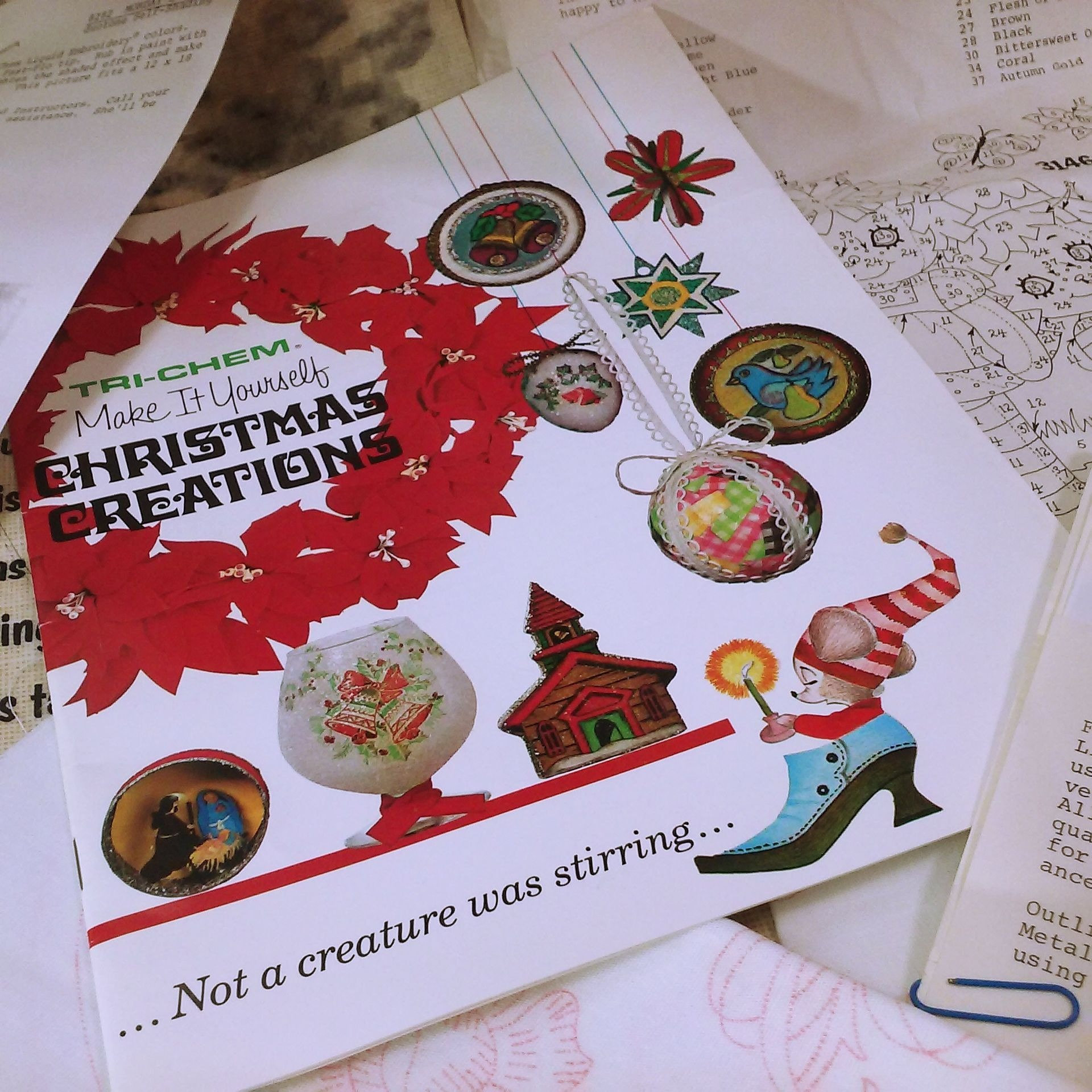 Lot of 18 Vintage 70s Tri-chem Liquid Embroidery Printed 'pictures to ...