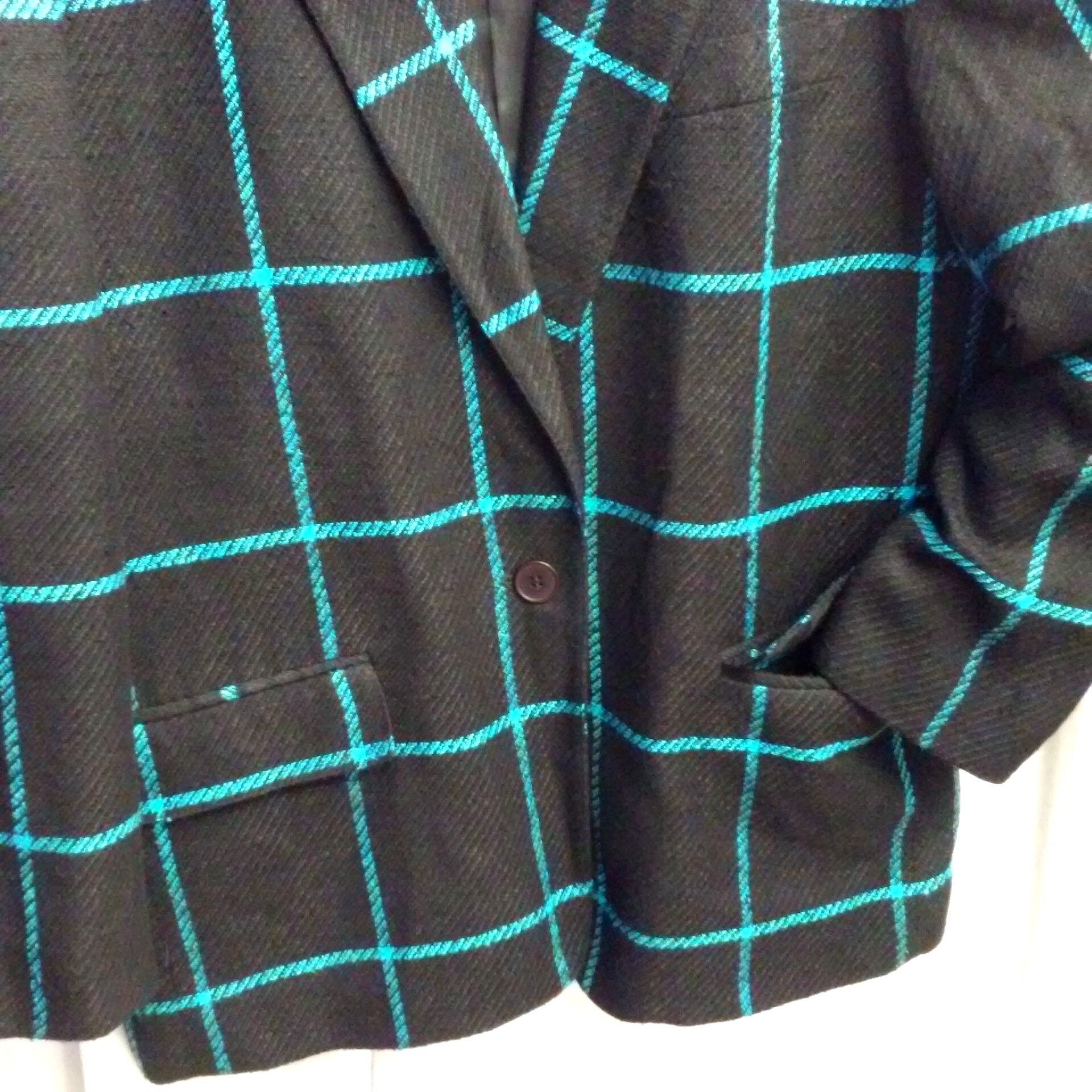 Vintage 80s Evan Picone Silk Blazer Usa-made Garment Union Tag Ladies-10m Pockets Tailored ...