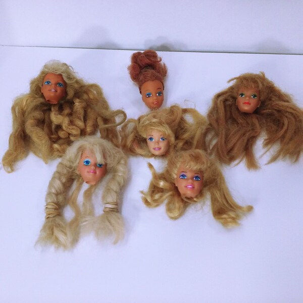 Barbie Doll Head - Etsy