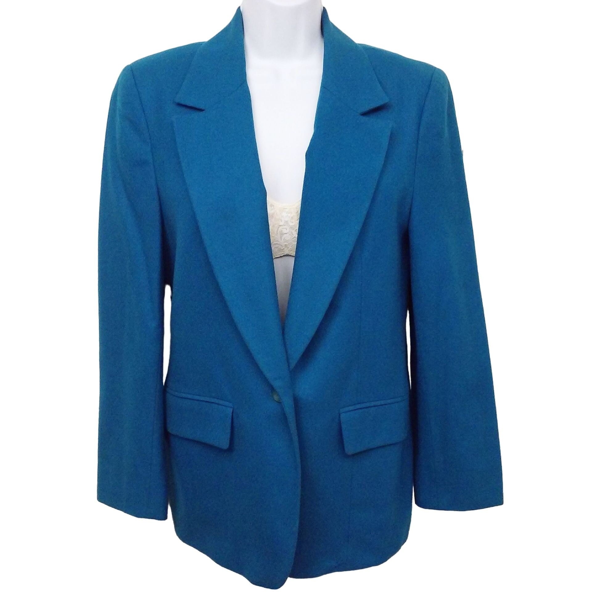 Vintage 70s Pendleton USA Classic Blazer Single-button Ladies-8 Virgin ...