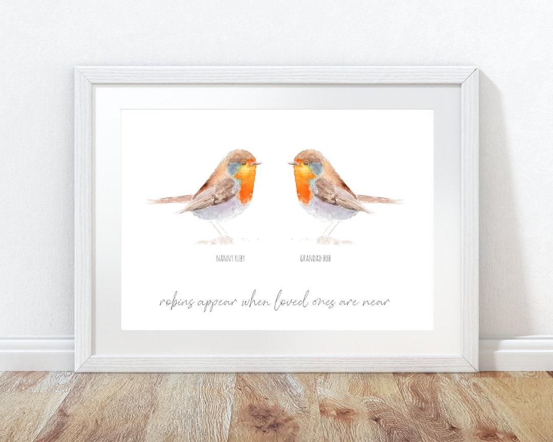 Robins Appear When Loved Ones Are Near When Robins Appear Robin Gifts ...