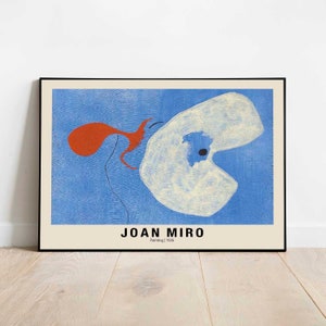 Joan Miro Print- Painting 1926 - Spanish Painter Wall Art, Abstract ...
