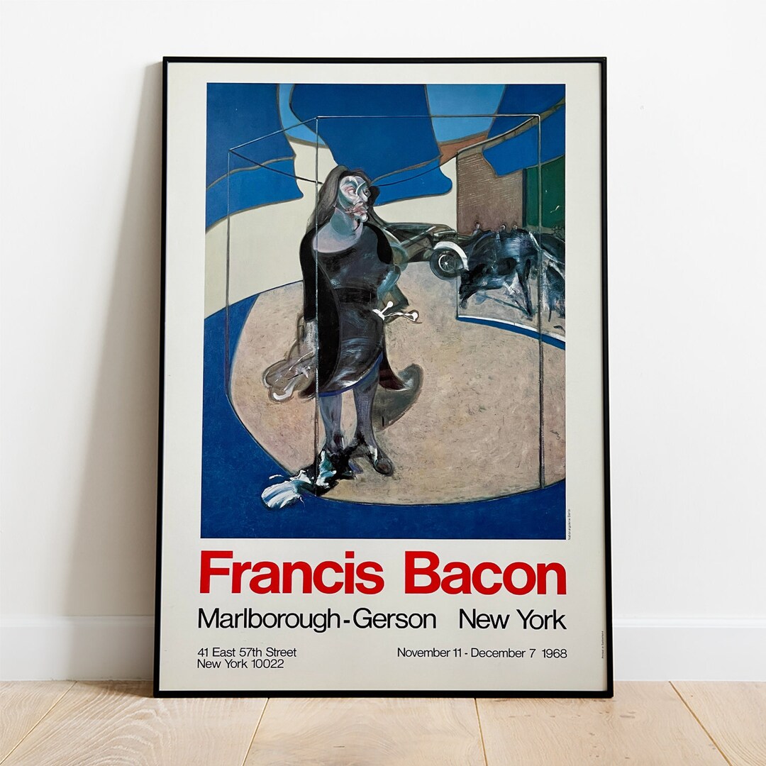 Francis Bacon Exhibition Poster - Exhibition at Marlborough_gerson ...