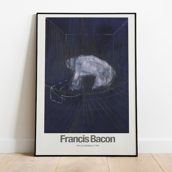 Francis Bacon Print Washbasin - Etsy