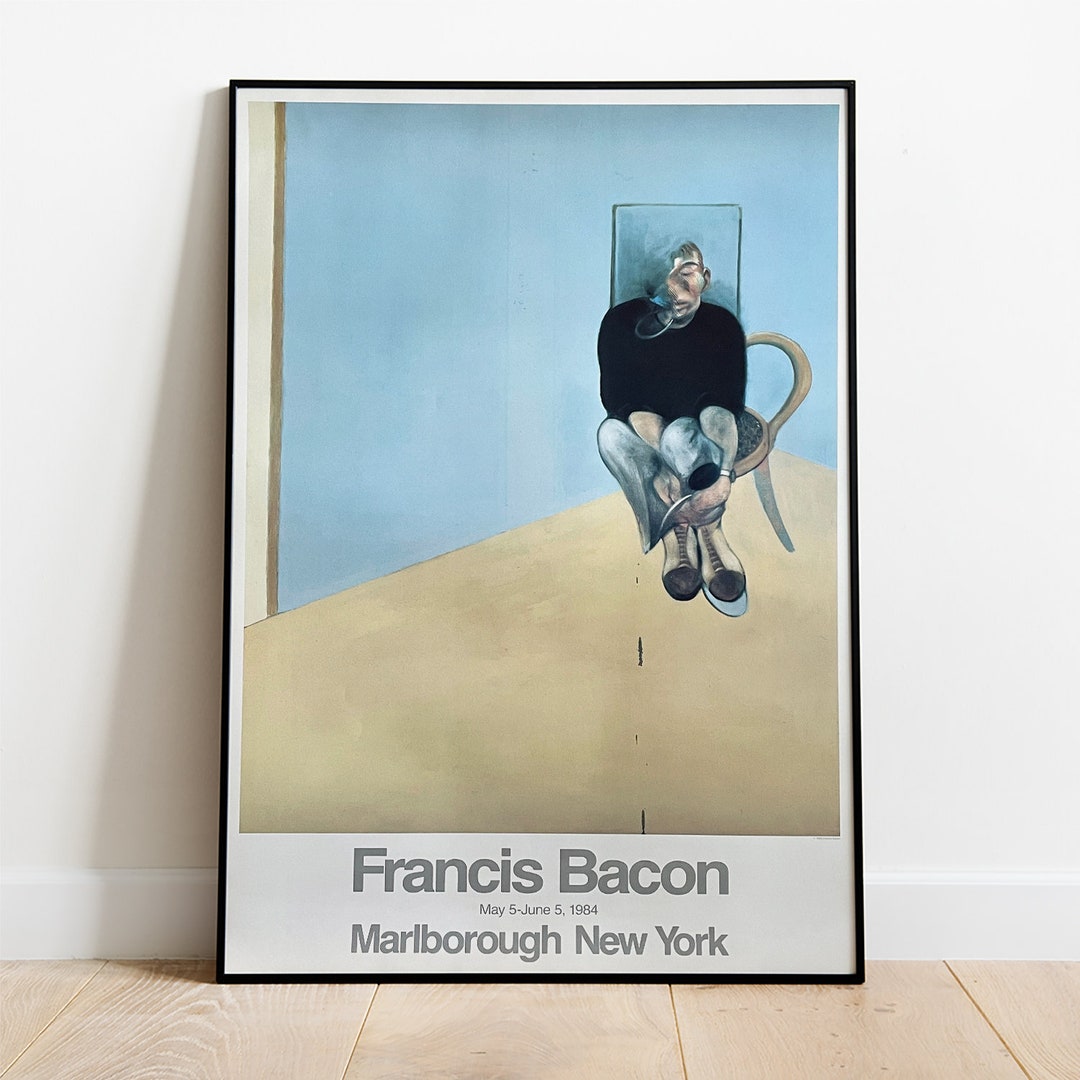 Francis Bacon Exhibition Poster - Marlborough Gallery _ 1984 - Painting ...