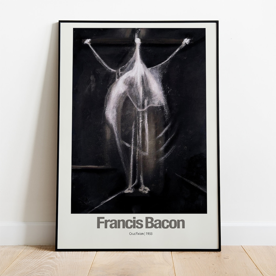 Francis Bacon Exhibition Poster - Crucifixion _ 1933- Painting Art ...
