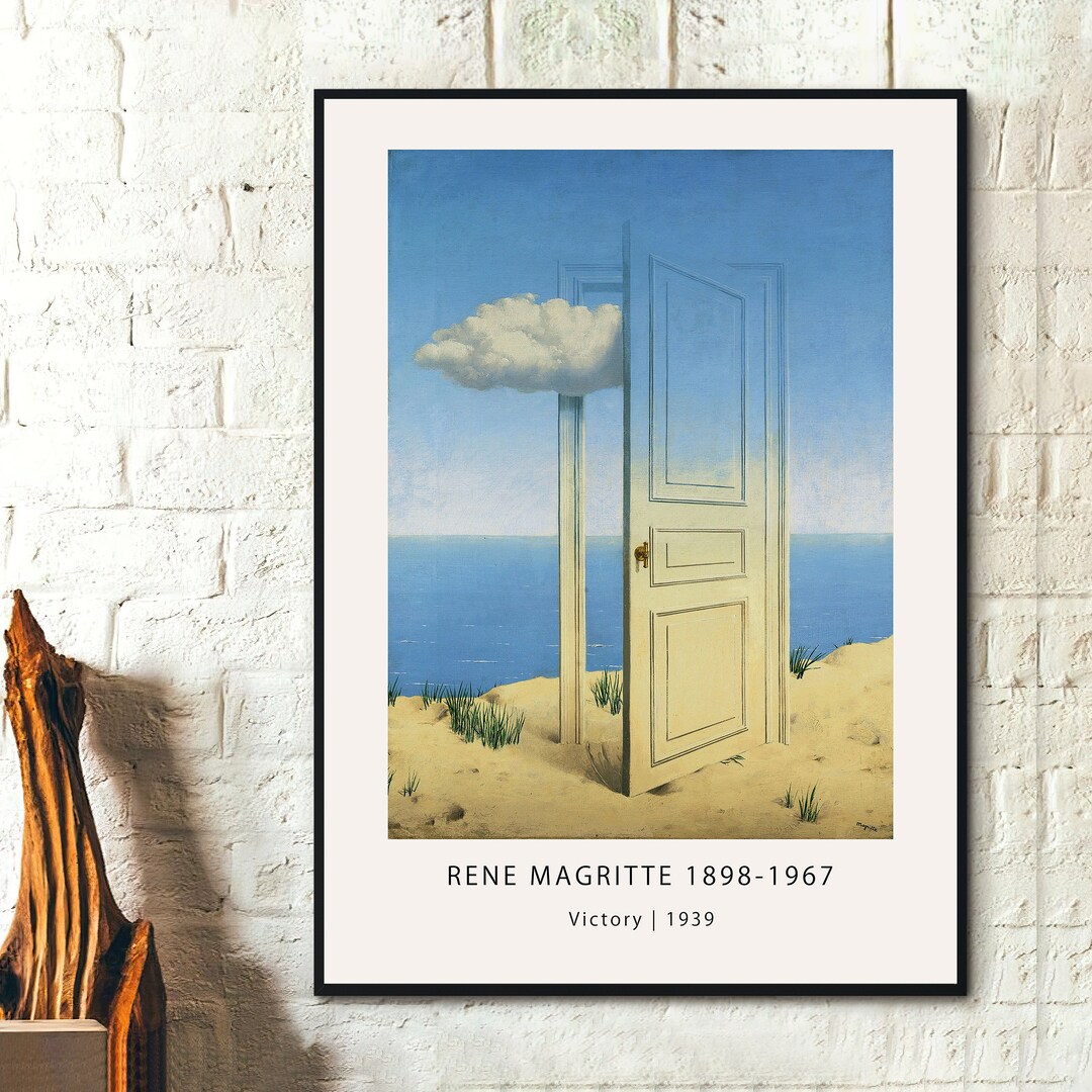 Rene Magritte Exhibition Poster - Victory 1939- Painting Art, Modern ...