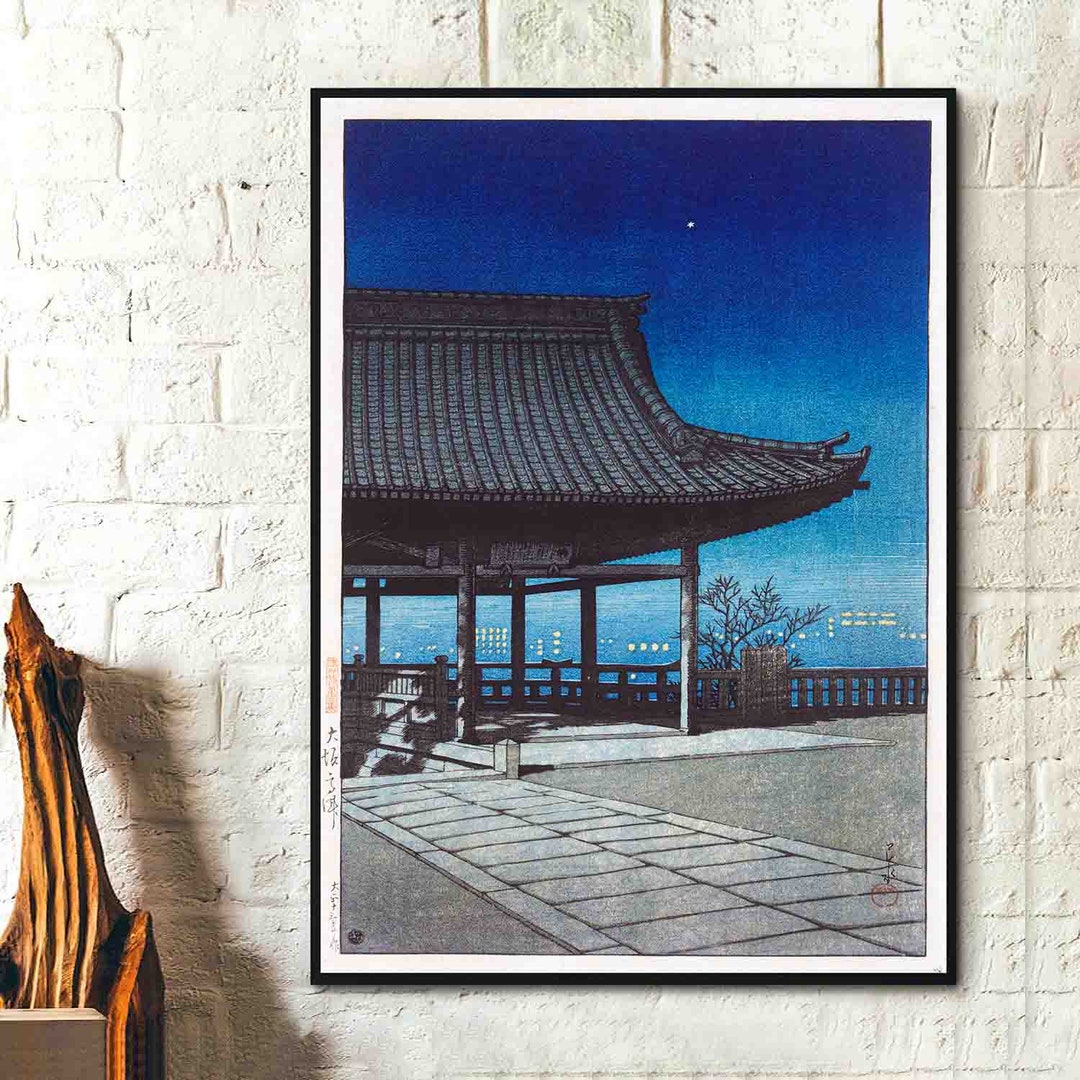Kozu, Osaka 1924 - Kawase Hasui Print Japanese Print Ukiyo-e Poster ...