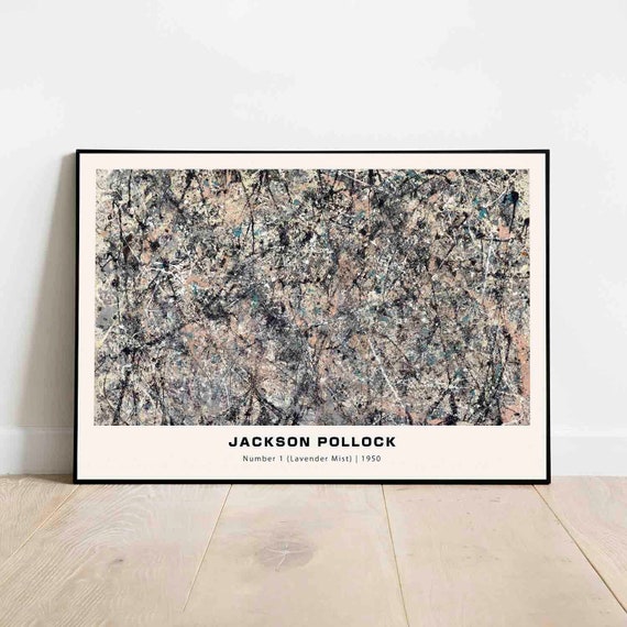 Jackson Pollock Lavender Mist