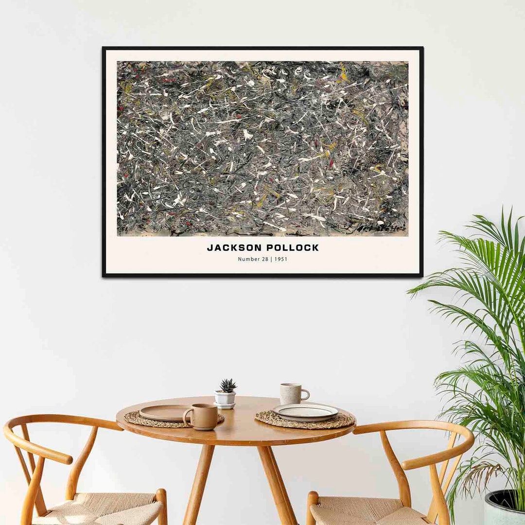 Jackson Pollock -number 28 1951 - Poster, Jackson Pollock Poster ...