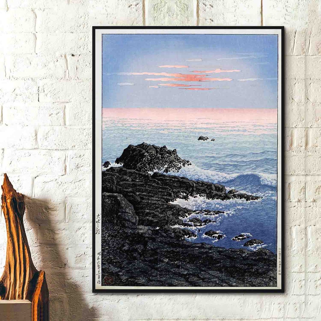 Morning at Cape Inubo 1931- Kawase Hasui Print Japanese Print Ukiyo-e ...