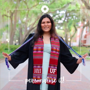 Personalized | Andean/peruvian Graduation Stole - Etsy