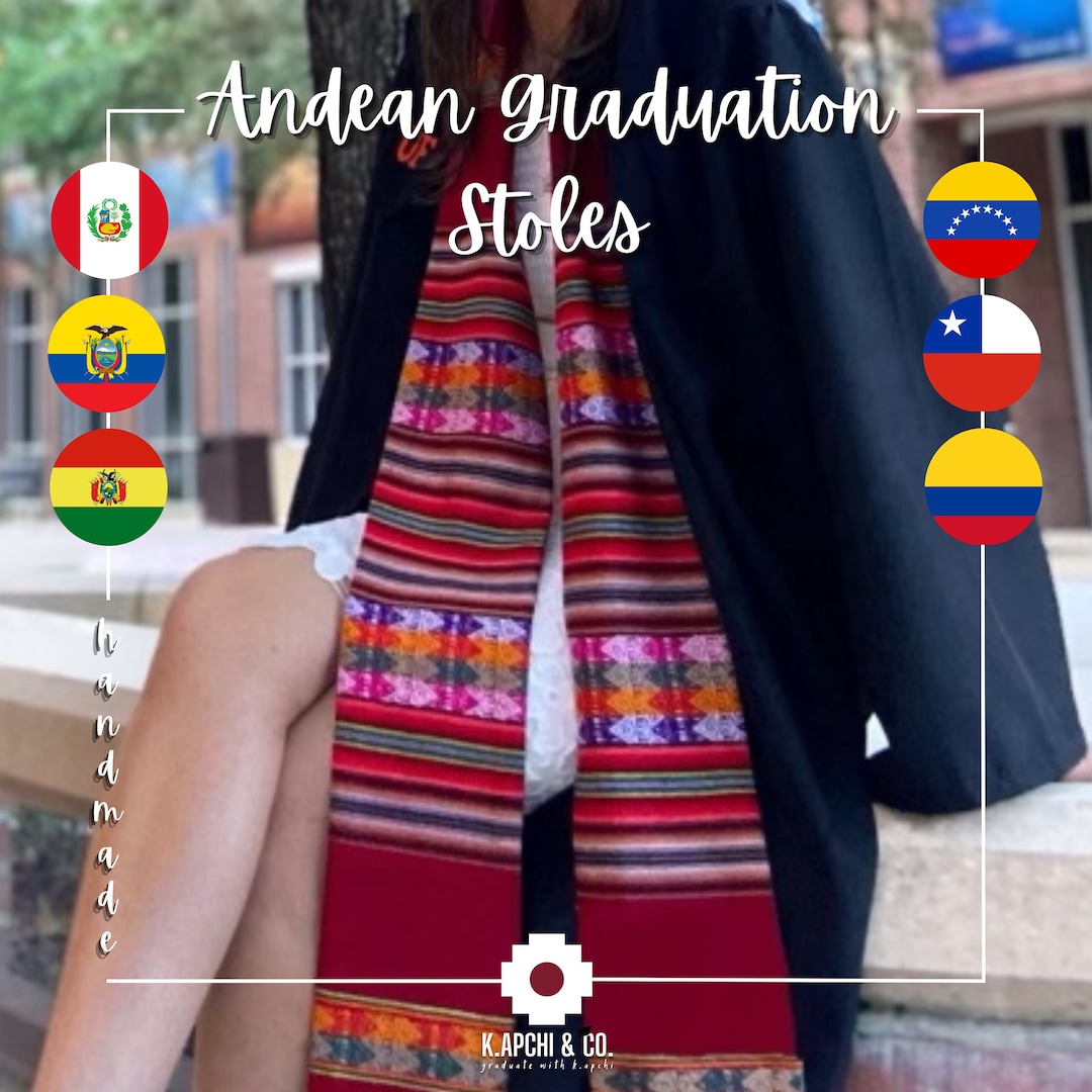 Personalized Andean/peruvian Graduation Stole - Etsy