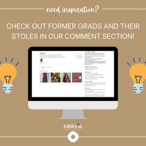 Personalized | Andean/peruvian Graduation Stole - Etsy