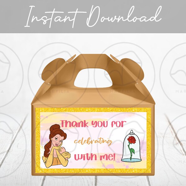 Belle Birthday Decorations - Etsy