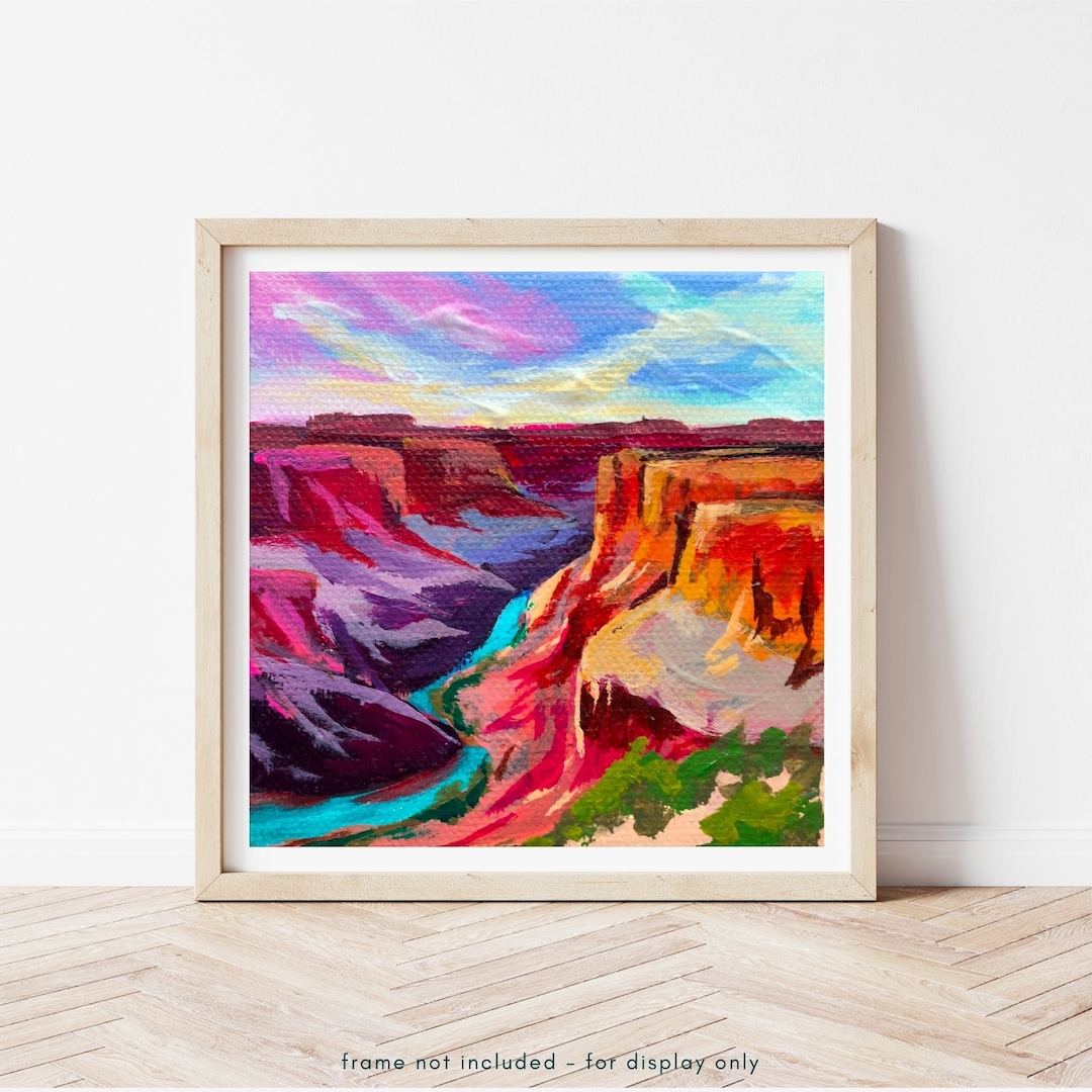 Arizona Print - Grand Canyon National Park Art, Southwest Landscape ...