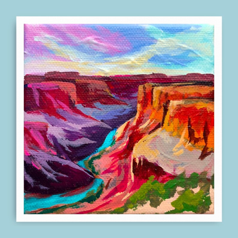 Arizona Print - Grand Canyon National Park Art, Southwest Landscape ...
