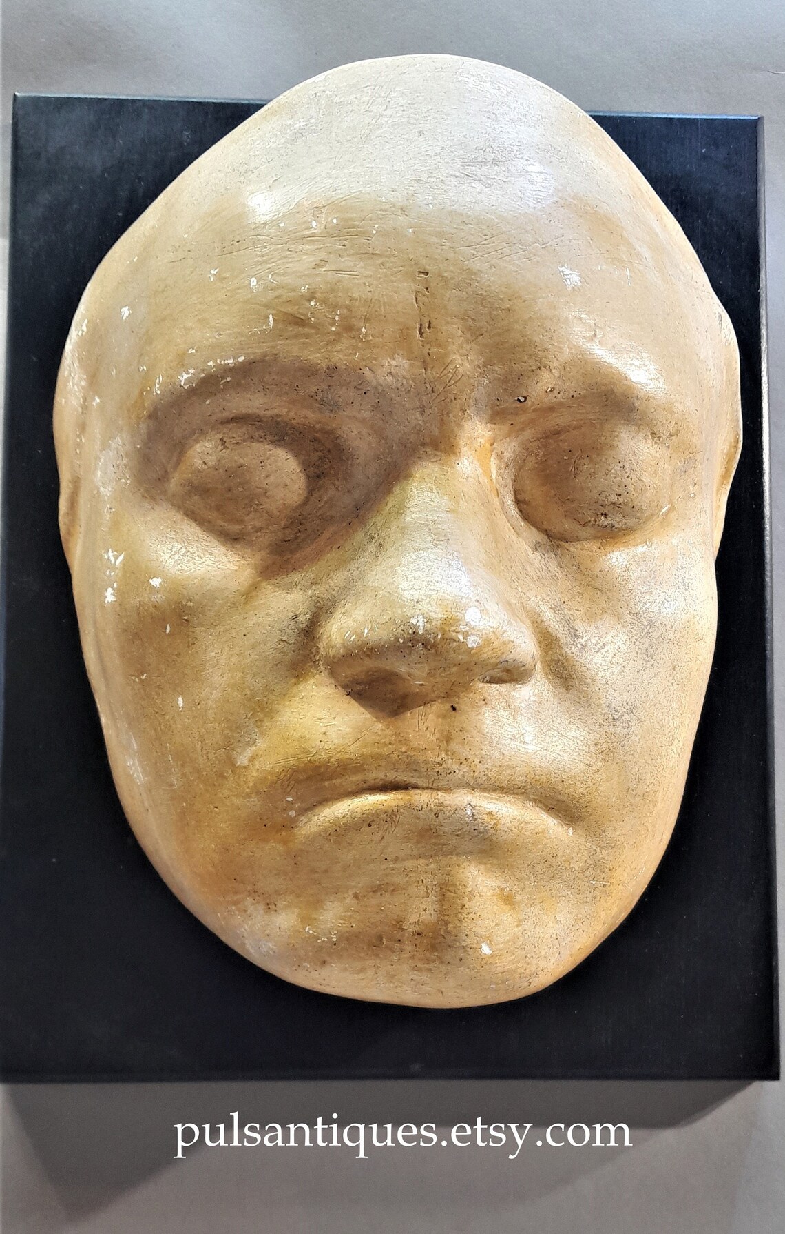 PLASTER DEATH MASK - Etsy