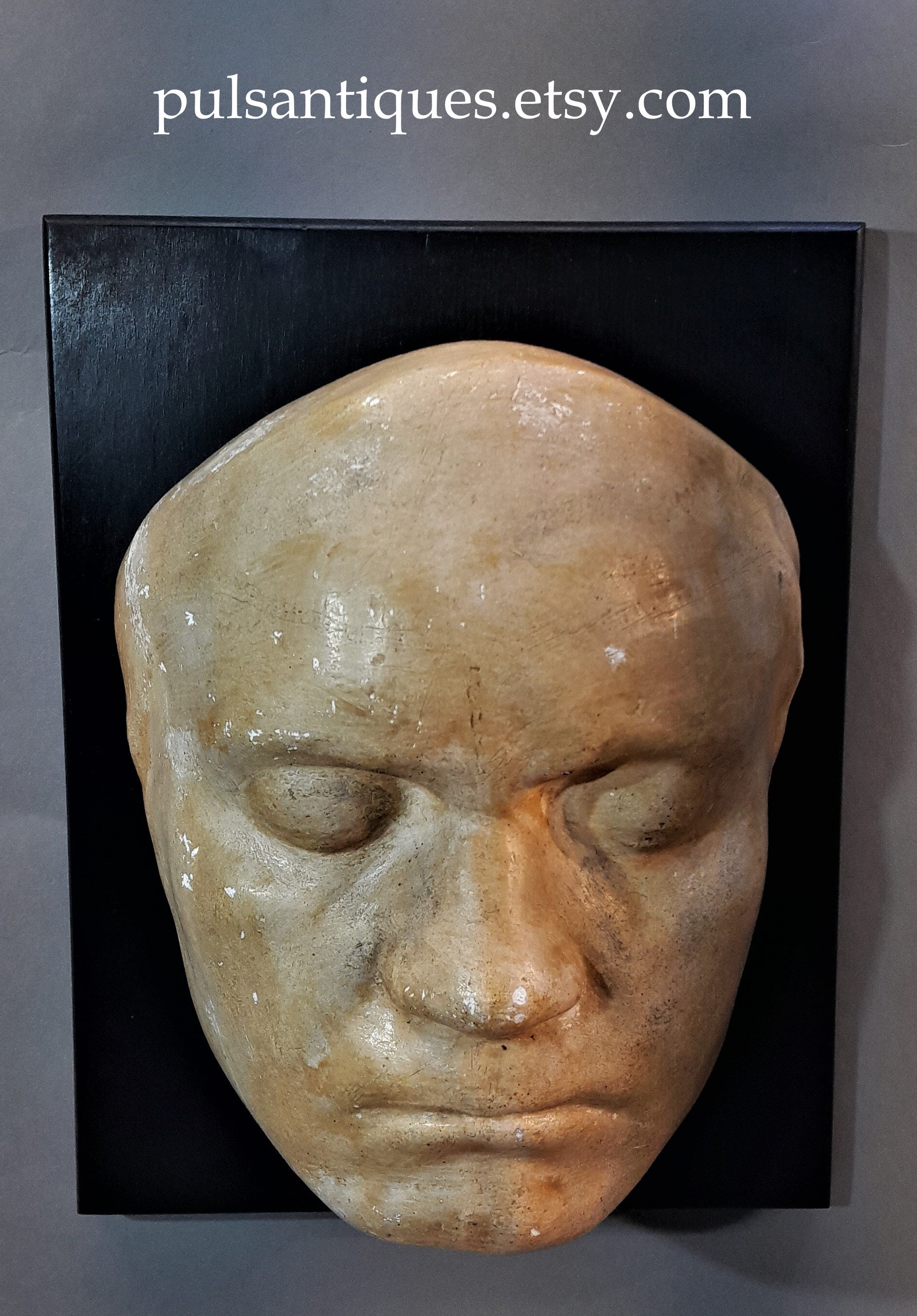 PLASTER DEATH MASK - Etsy