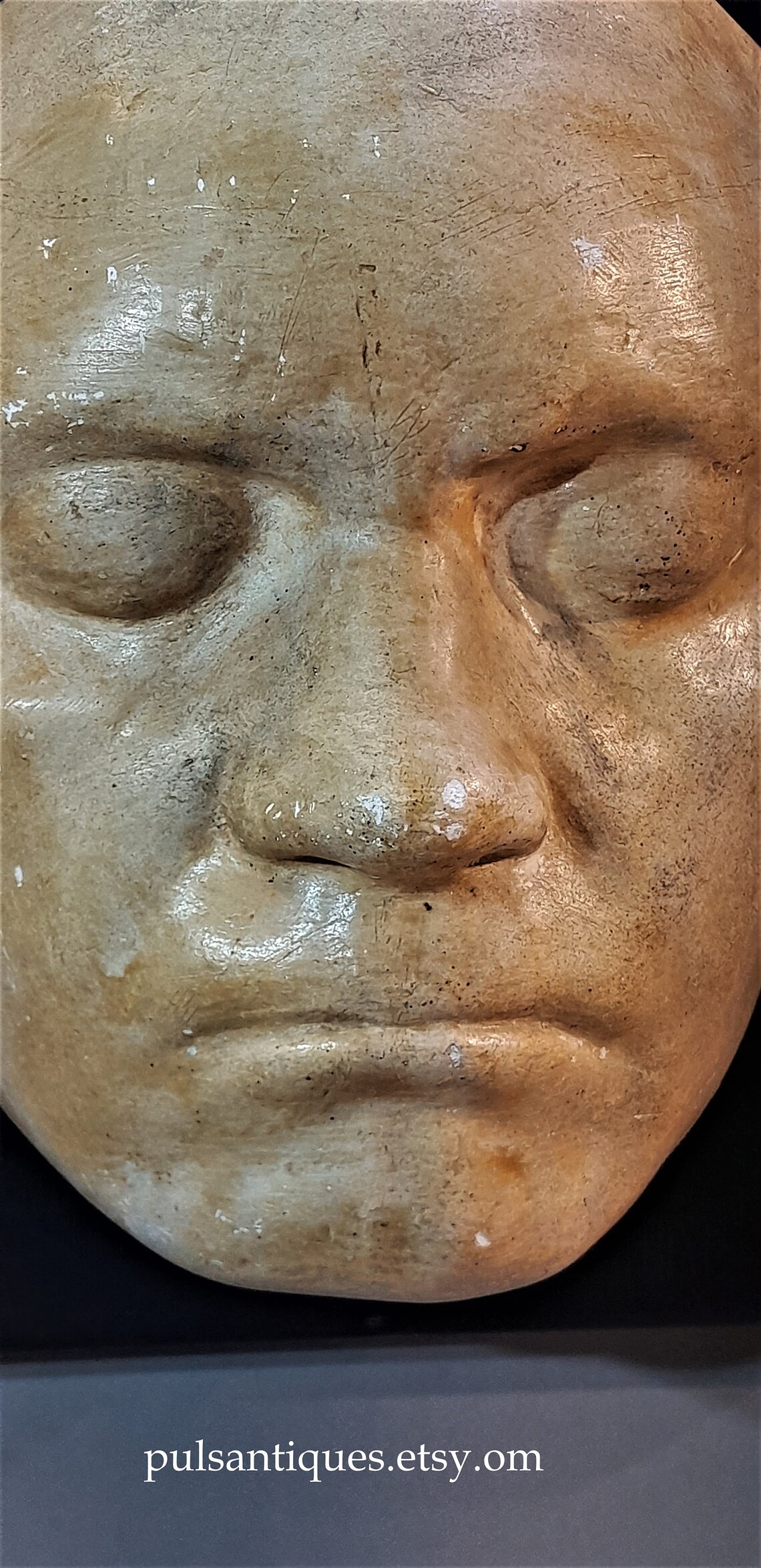 PLASTER DEATH MASK - Etsy