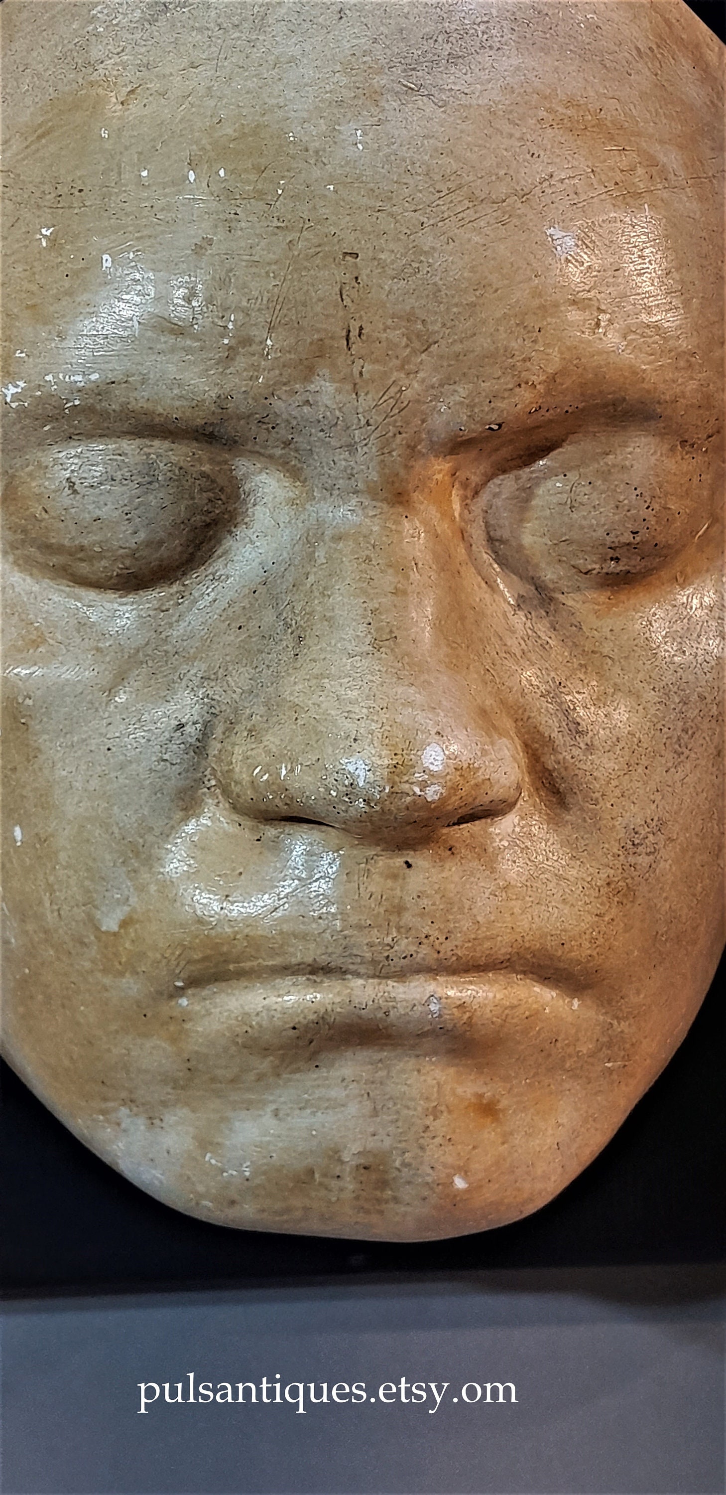 PLASTER DEATH MASK - Etsy