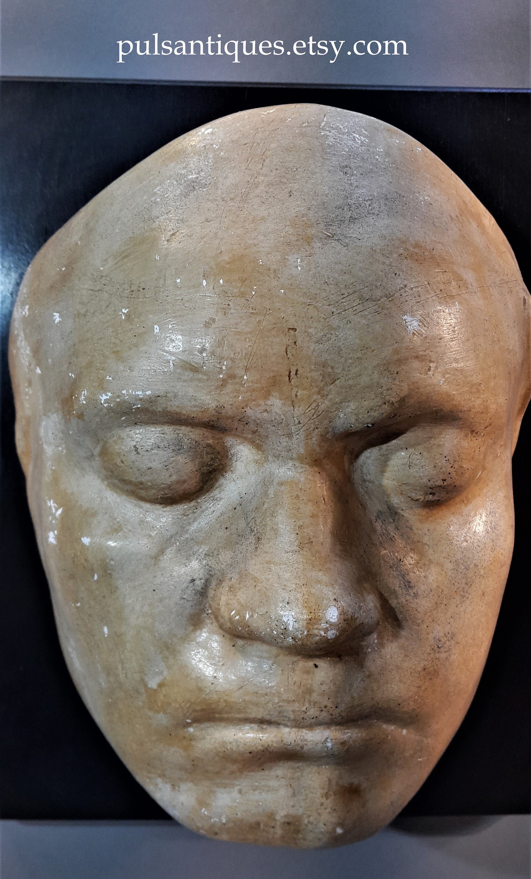 PLASTER DEATH MASK - Etsy