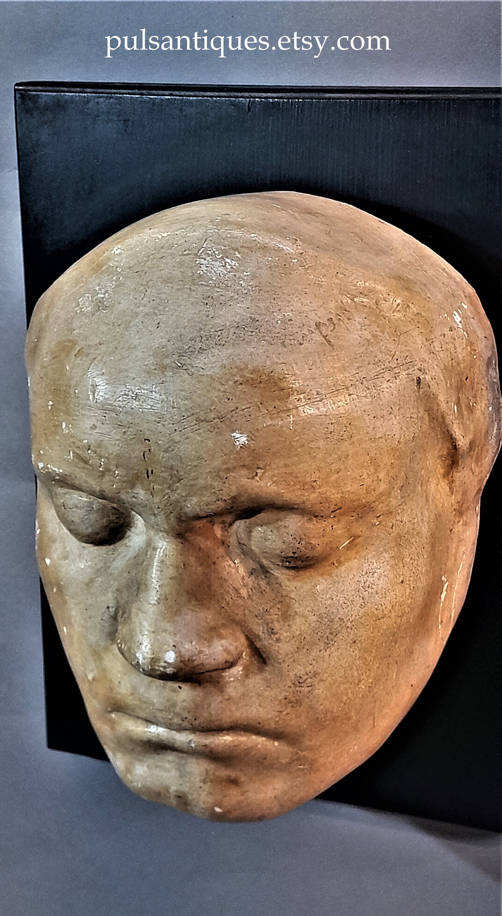 PLASTER DEATH MASK - Etsy