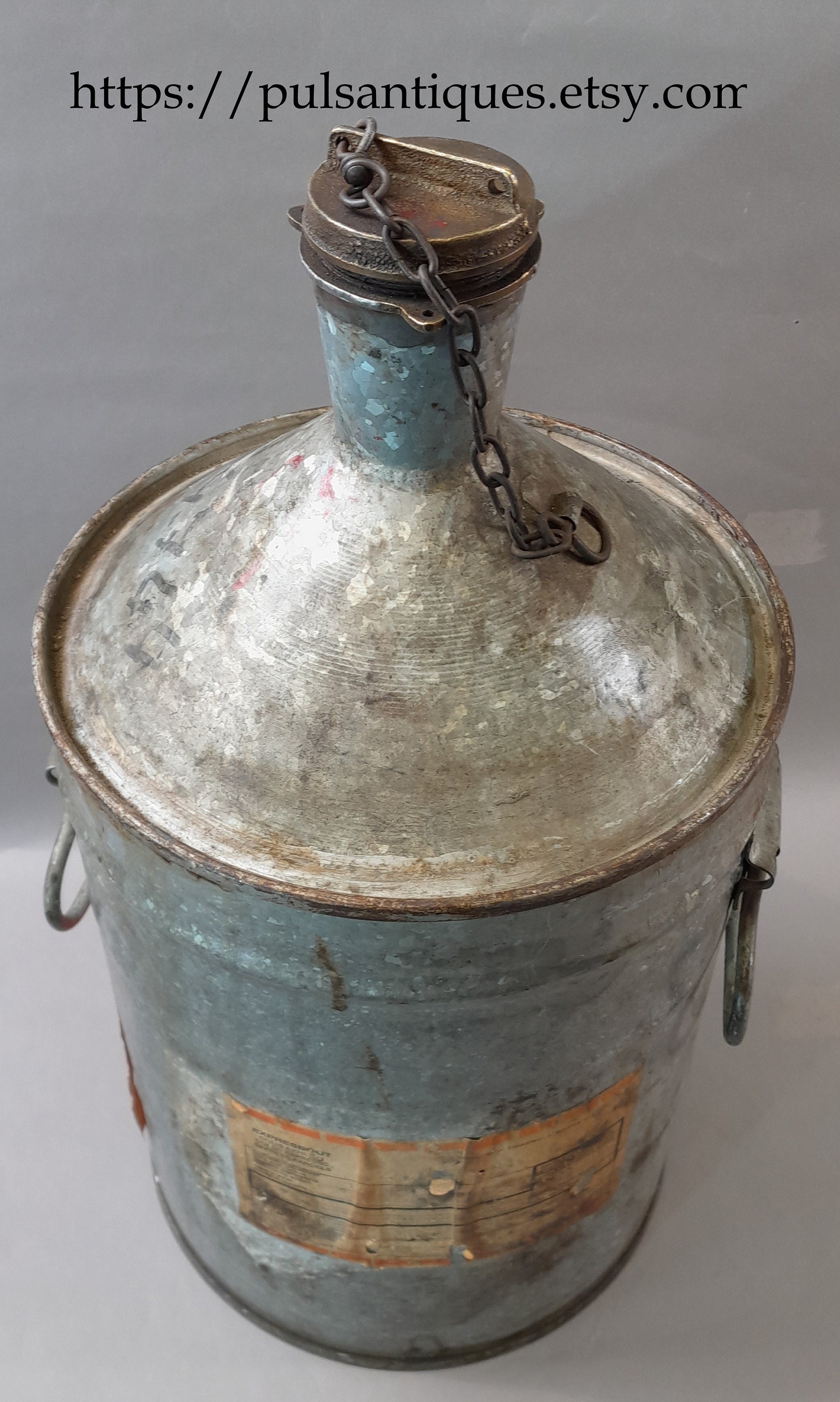 Vintage CONTAINER FOR OIL - Etsy