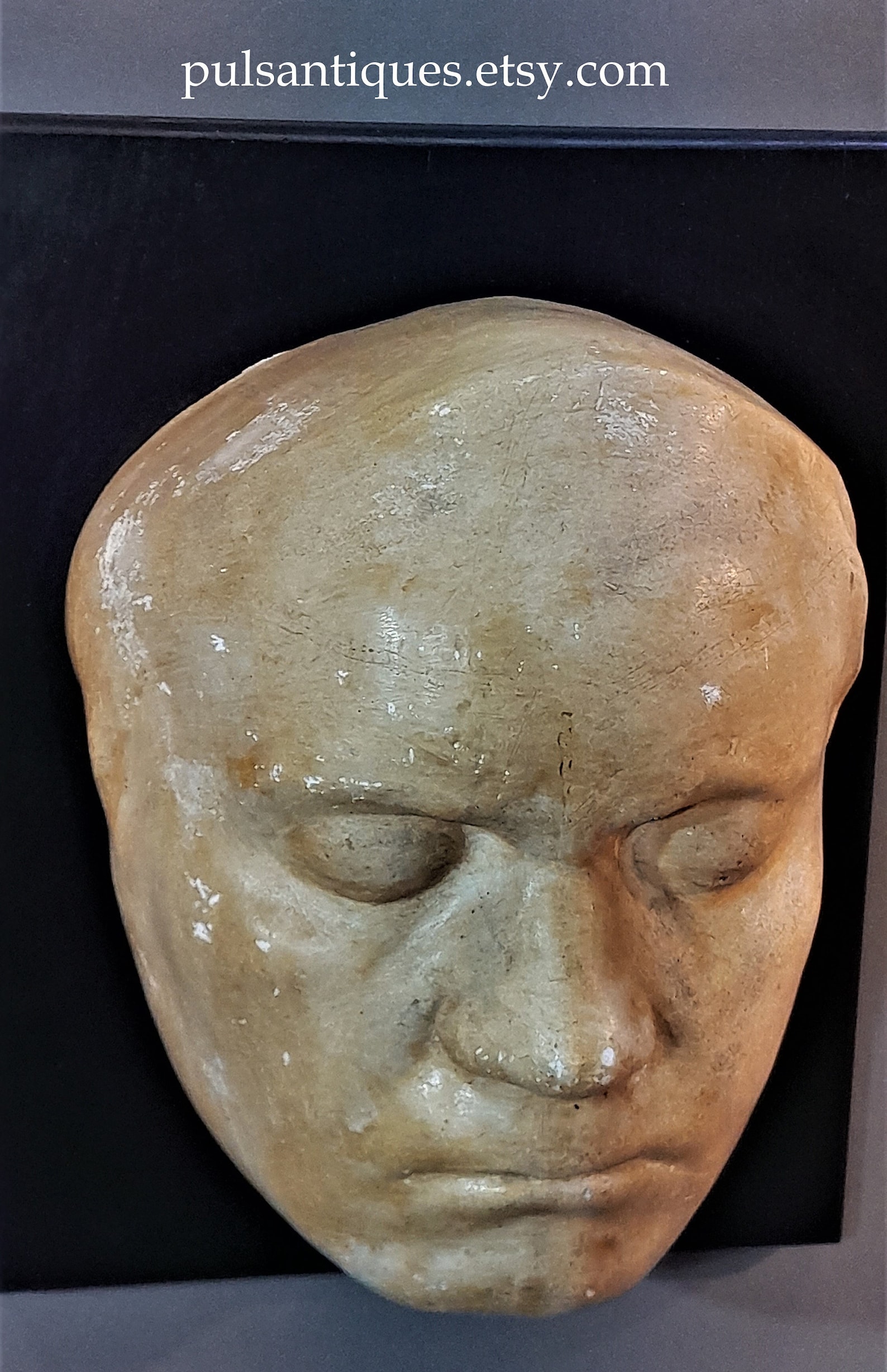 PLASTER DEATH MASK - Etsy