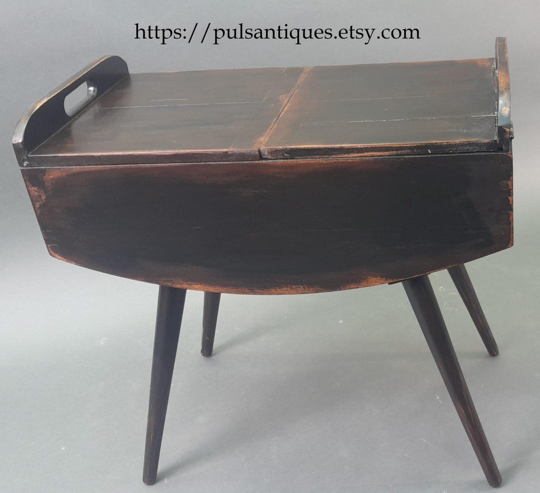 Vintage 1960s SEWING BOX - TABLE - Etsy