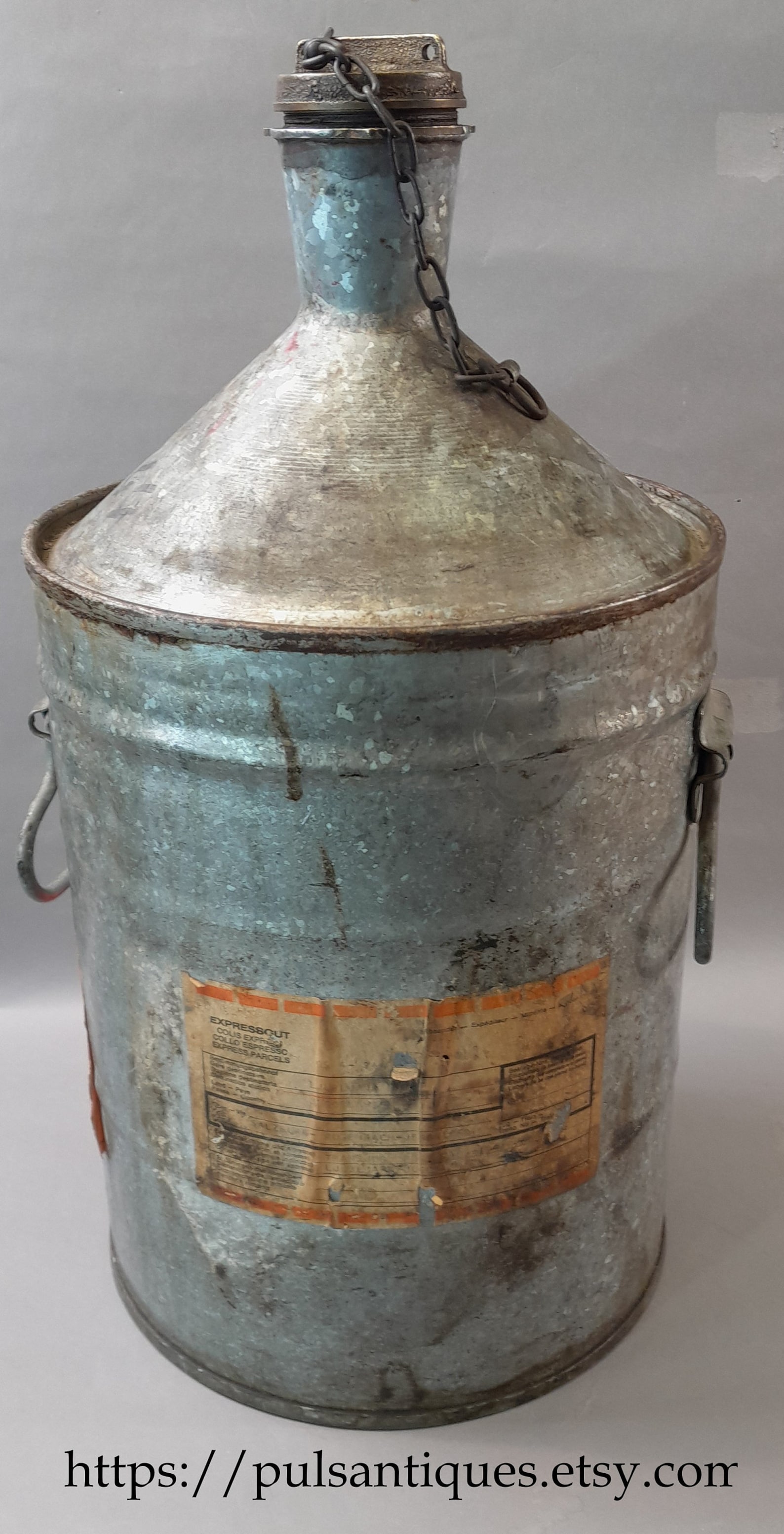 Vintage CONTAINER FOR OIL - Etsy